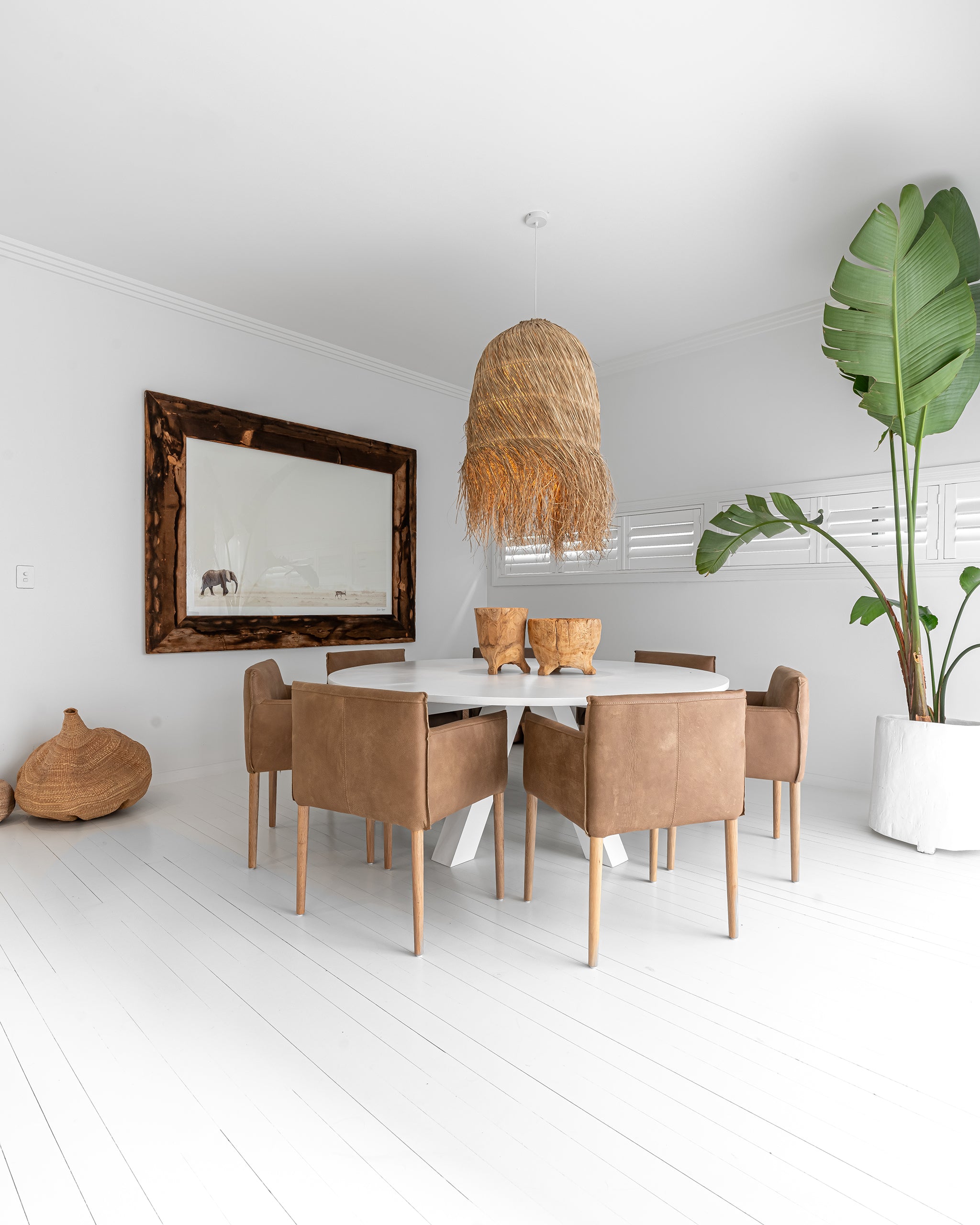 St Croix Dining Table | White – Uniqwa Collections